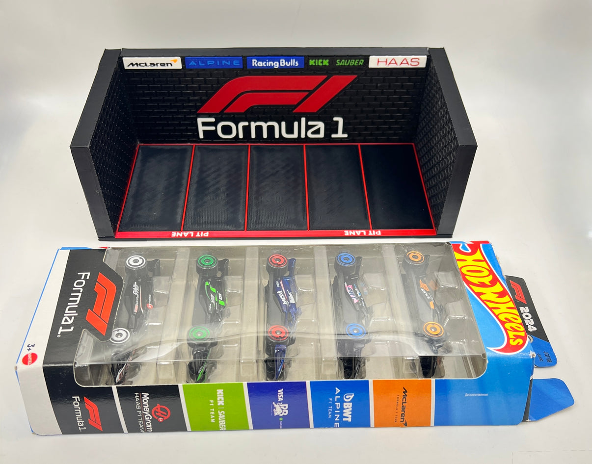 COMBO - IMPORTED FORMULA ONE 5 PACK (SEALED) + FORMULA 1 MINI PARKING ...