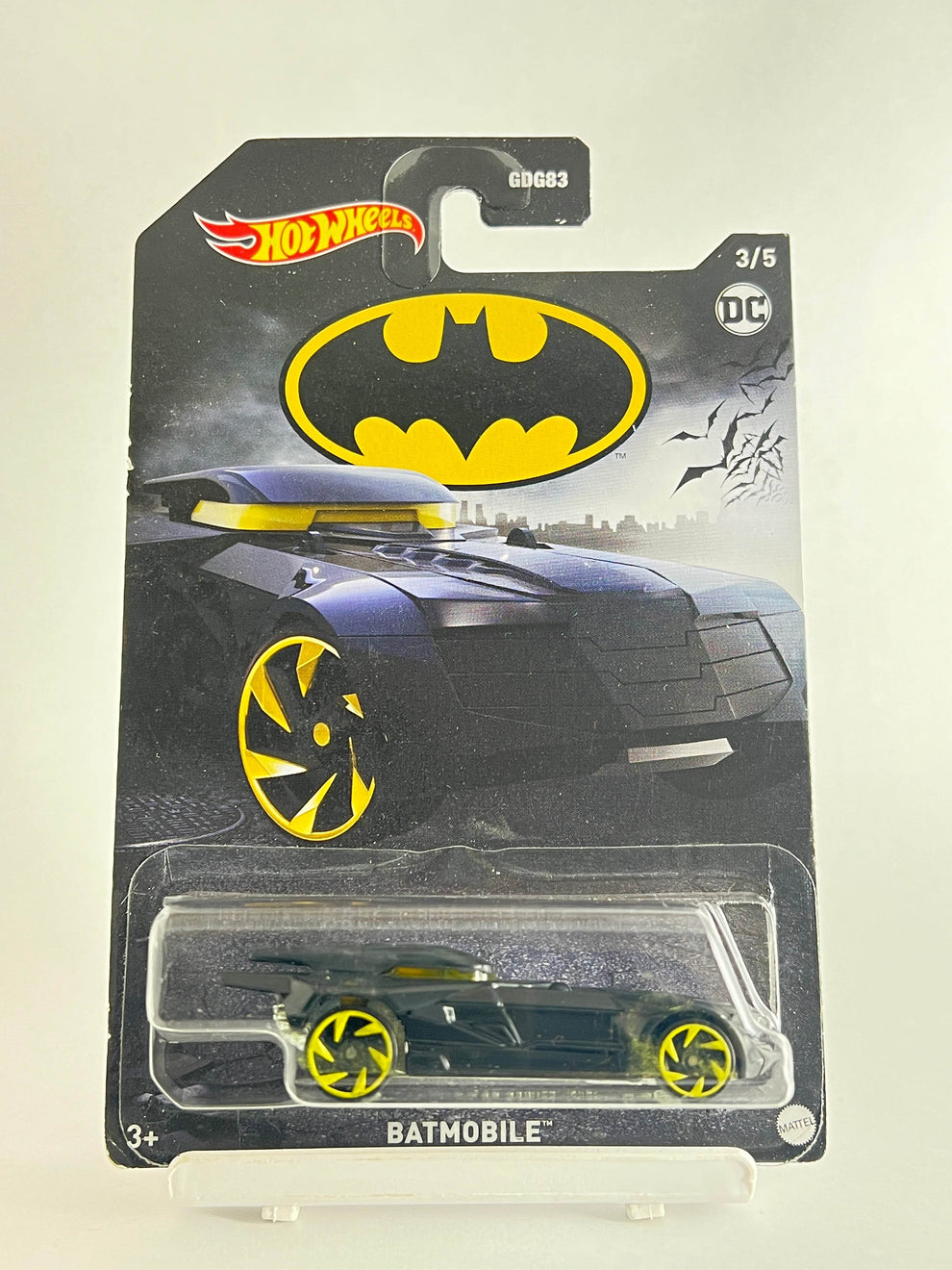 BLISTER CRACK - BATMOBILE - YELLOW WHEELS - 5B - Its Fun