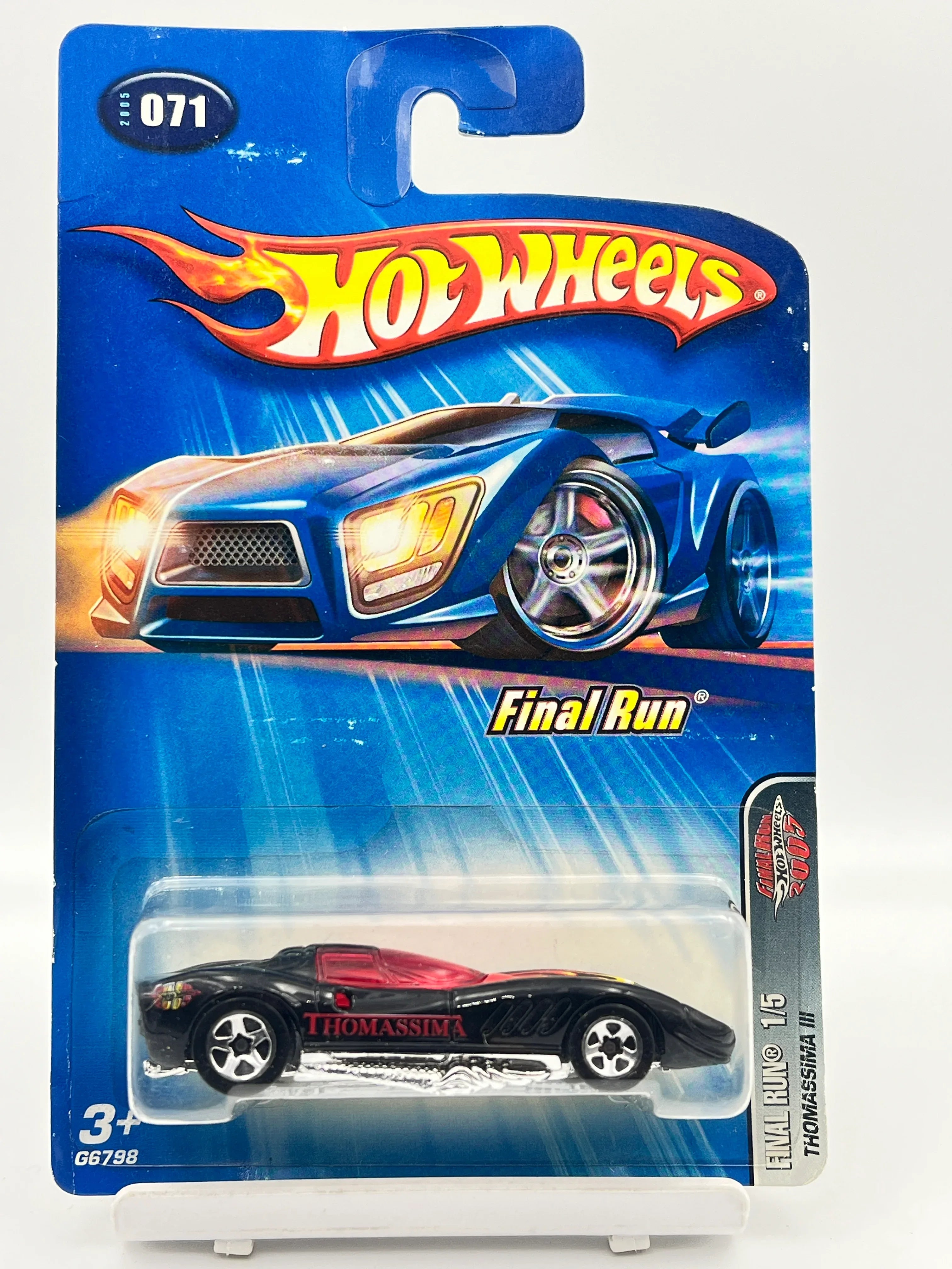 HOT WHEELS - FERRARI COLLAB - RARE - FINAL RUN - THOMASSIMA III - 3B ...
